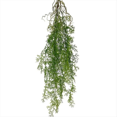Simulación de enredaderas verdes colgantes y plantas de hiedra falsa ...