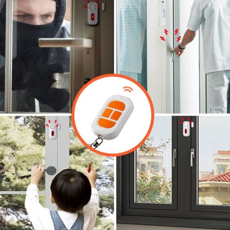 Alarma multifuncional antirrobo para puertas y ventanas con control ...