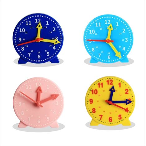 Reloj de aprendizaje para estudiantes de 4 pulgadas, modelo de hora ...