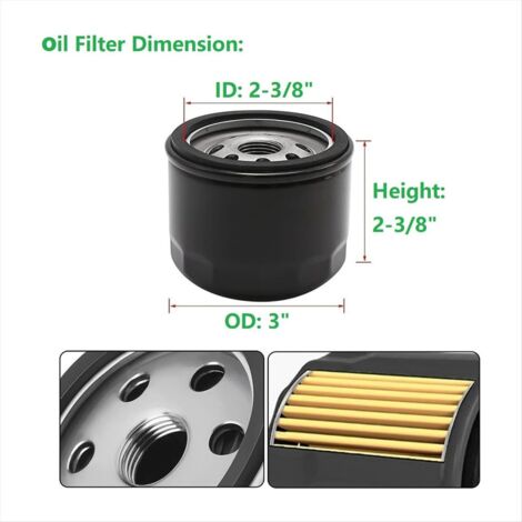 Filtro de aire 792105 D170 para John Deere-E MIU11515 MIU11517 D160 ...