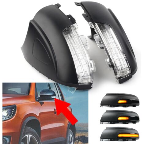Luz intermitente del espejo retrovisor lateral para coche (modelos 2008 ...