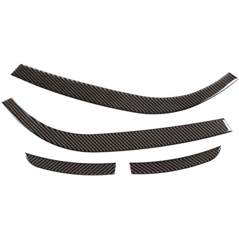 For 2015-2021 Front Headlight Garnish Strip Eyebrow Trim