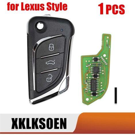 Para XKLKS0EN Universal Wire Remote Key Fob 3 BotóN para Style VVDI Tool