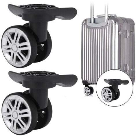 2 Stück Koffer-Lenkrollen, Gepäckrad-Zubehör, Ersatz-Koffer-Lenkrollen ...