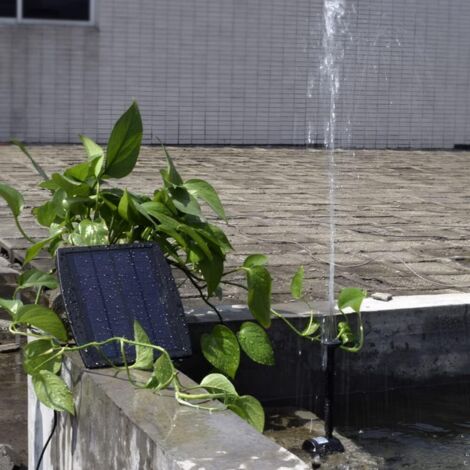 GABRIELLE Bürstenlose Solar-Teichwasserpumpe, ideal für Springbrunnen ...