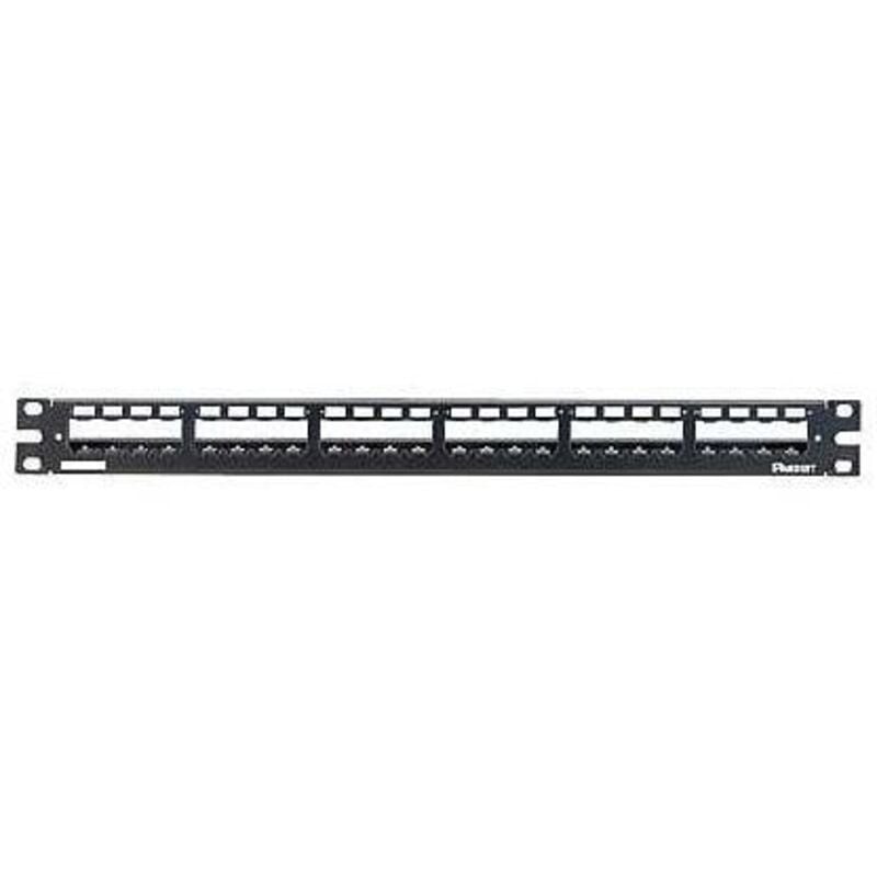 Panduit 24-port metal modular patch panel 1U