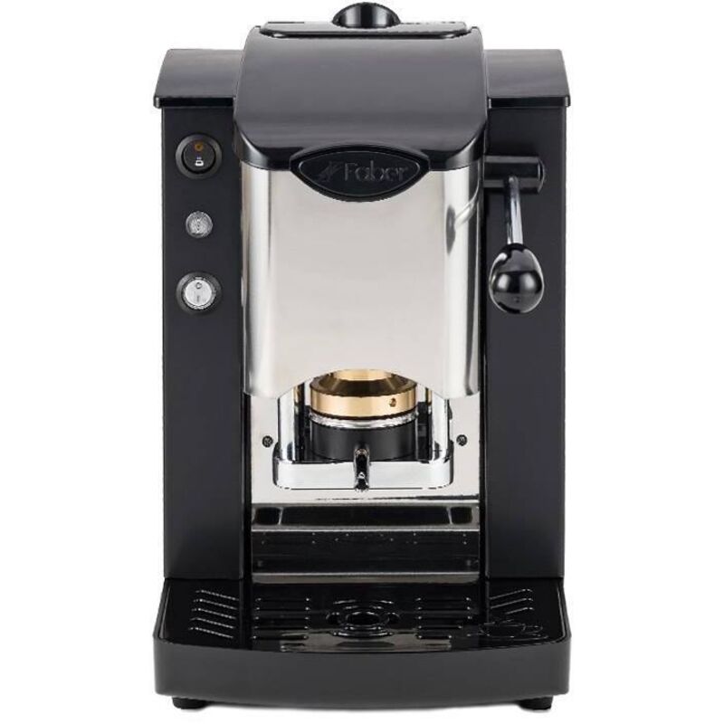 Faber Slot Inox - Machine à café avec presse à dosettes en laiton ...