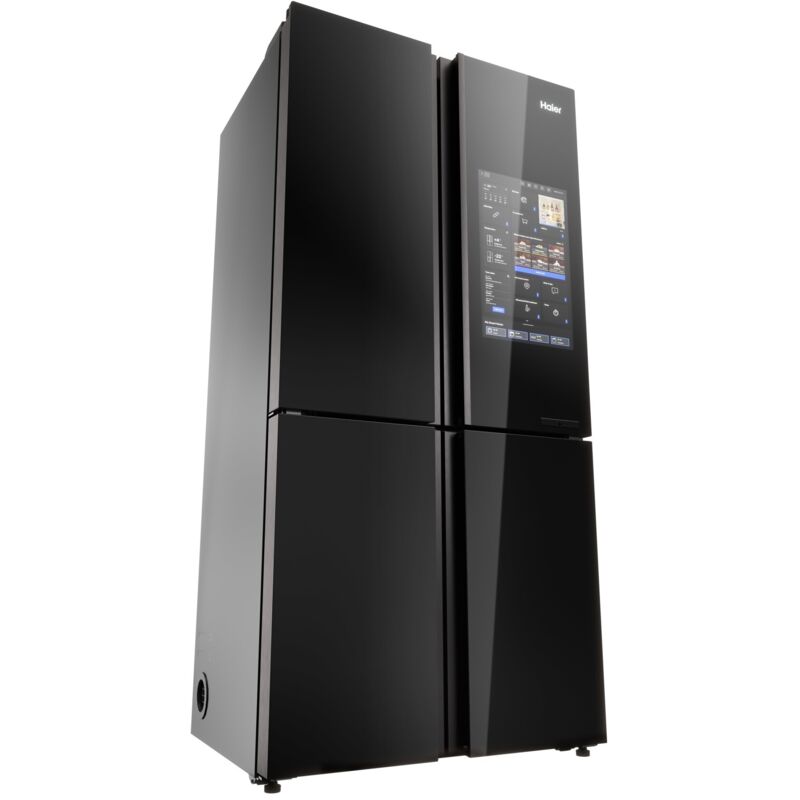 Haier Cube 90 Serie 9 HCW9919FSGB frigo américain Pose libre 586 L F Noir