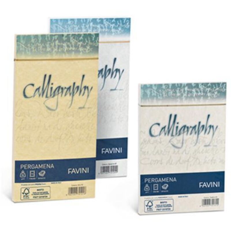 Favini Pergamena Calligraphy papier jet d'encre A4 (210x297 mm) 50 feuilles