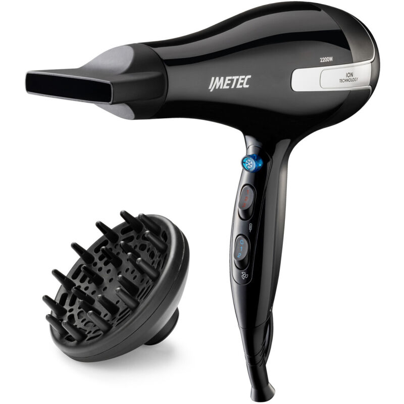 Imetec K7 2000 sèche-cheveux 2200 W Noir