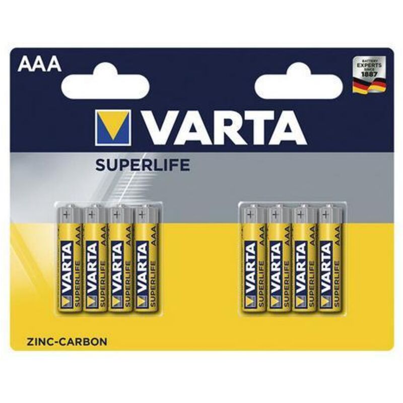 Varta SUPERLIFE AAA Batterie à usage unique Zinc-Carbone