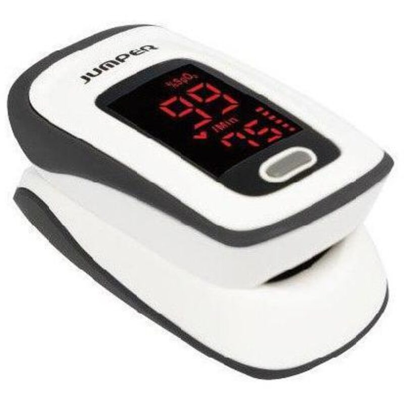 Jumper Medical JPD-500E oxymètre de pouls Gris, Blanc