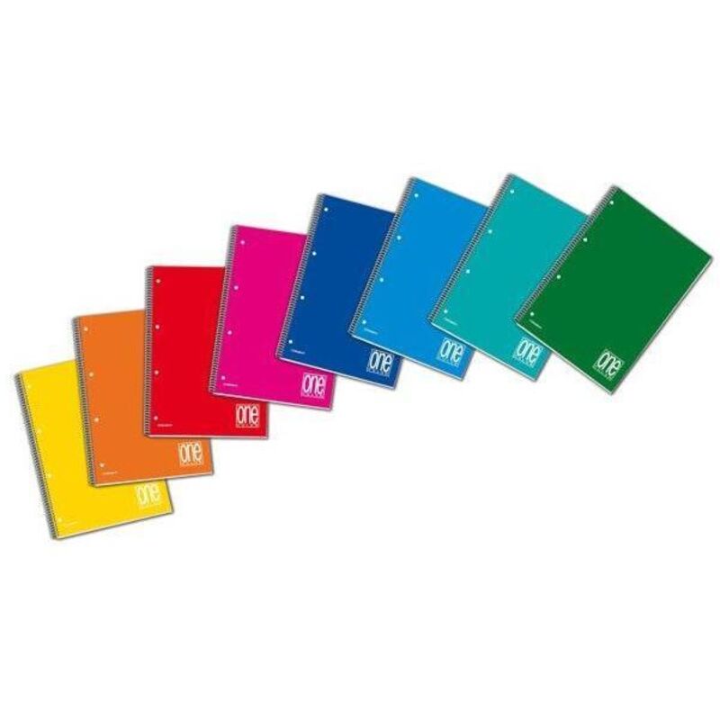 Blasetti One Color bloc-notes A4 60 feuilles Multicolore