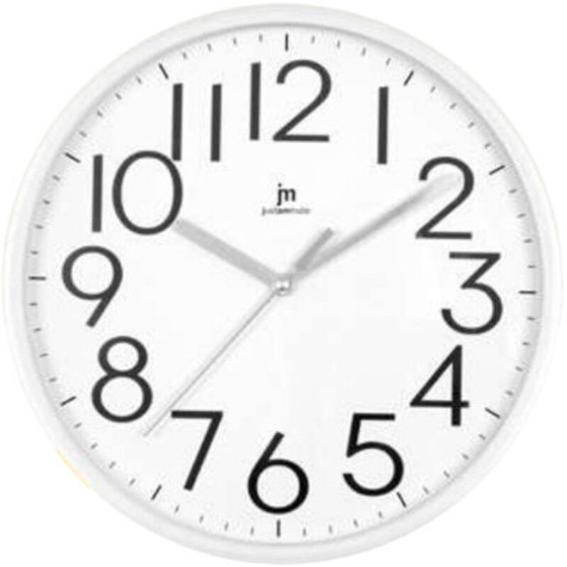 Lowell 00712 Horloge à quartz Rond Blanc