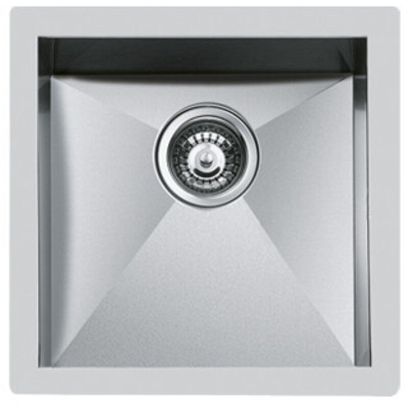 Foster Quadra.1V.40x40.ST Evier encastré Rectangulaire Acier inoxydable