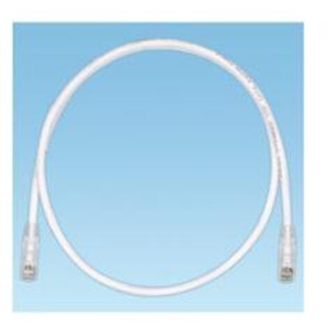 Panduit Copper Patch Cord, Category 6, Off White UTP Cable, 1 Meter ...