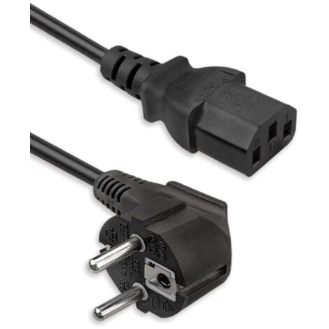 Vultech ALIM15 câble électrique Noir 1,5 m Prise d'alimentation type F ...