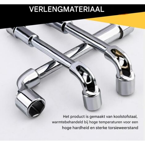 4pcs cle a pipe 6 pans 7mm 8mm 10mm 13mm, clé à pipe, clé a pipe, clef ...