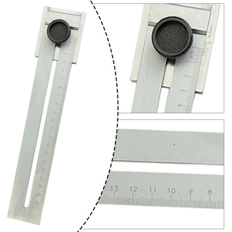 Trusquin de Traçage, 0-250mm Calibre de Marquage en Métal, 0.1mm ...
