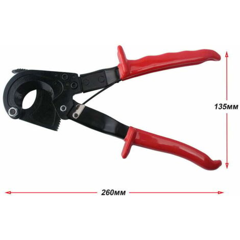 Pinces coupe-cables Cliquet cable Wire Cutter Coupe Gamme 240 mm2 max ...