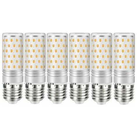6er-Pack E27 12W LED-Lampen (entspricht 100W Halogenlampen) 1200LM ...