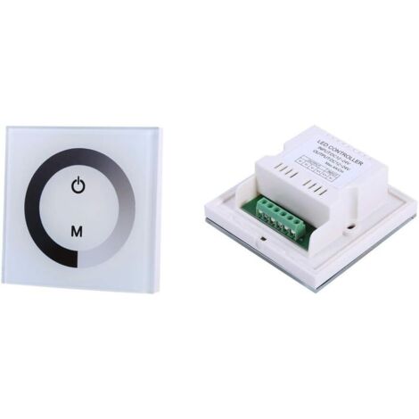 DC 12–24 V LED-Touch-Wand-Controller-Panel mit Dimmer zur ...