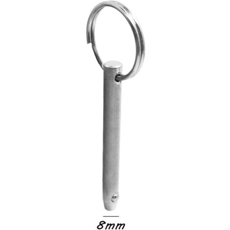 Set di 4 perni a sgancio rapido, diametro 8 mm e 6,3 mm, lunghezza ...