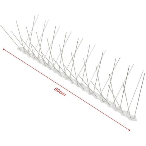 Pinchos antipalomas de policarbonato de 10 metros (4 filas) Solución ...
