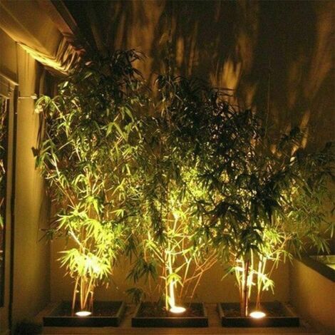 Foco empotrable LED de 3 W muy fino para terraza exterior, IP68 ...