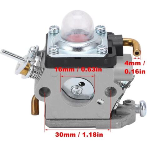 Carburador para cortasetos Husqvarna 122HD45, 122HD60, 522HD60S y ...