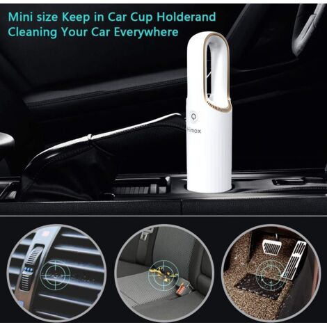 Mini Aspirateur Aspirateur De Voiture À Main Voiture Et Maison Double ...
