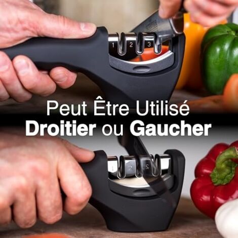 Aiguiseur à 3 phases Smart Sharp - pour couteaux de cuisine - résultat ...
