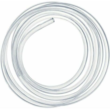 Tuyau en PVC souple transparent de 2 mètres, flexible de pression de 16 ...