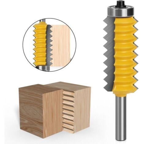 8 MM Jarret Panneau Surélevé « V » Bits Joint Entures Colle Fraise en ...