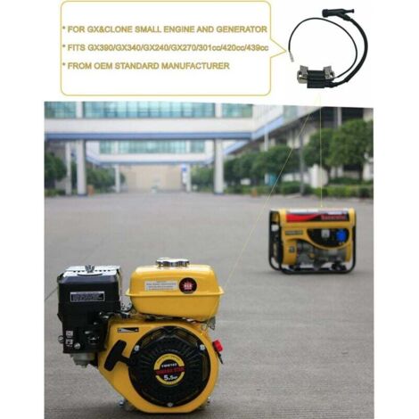 Ensemble de bobine d'allumage GX390 pour Honda et clones Predator 420cc ...