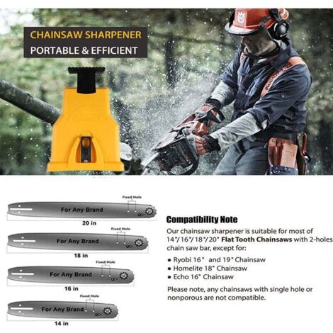 Pierre à aiguiser pour affûteur de tronçonneuse, outils rapides pour ...