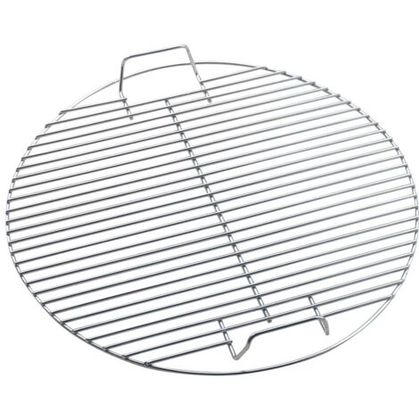 Grille de barbecue ronde, en acier inoxydable, adaptée à la cuisson au ...