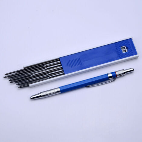 1 Pcs porte Mine en Métal avec 1 pcs Mine 2mm Pousse Mine Automatique ...