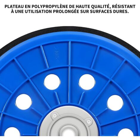 215 mm Replacement Sanding Disc Wall Sander Plate with 10 Holes, M14 ...