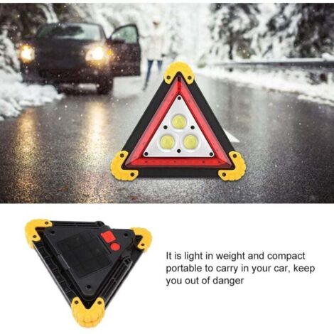 Triangles de Signalisation pour Auto, LED Triangle de Panne de Voiture ...