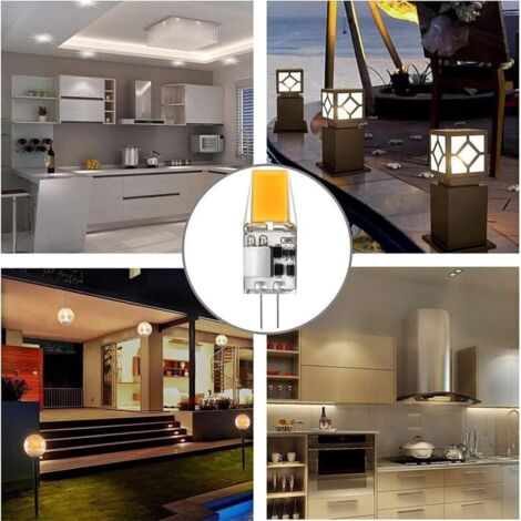 Ampoule G4 LED AC/DC 12V 5W Lampes LED G4 Blanc Chaud 3000K Ampoules D ...