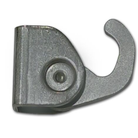 Pack de 5 crochets autobloquant 20 kg pour tige 4x4 mm - Accessoire Cimaise