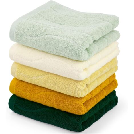 Essuie-mains anti irritation peau douce lot 5 serviettes hydrophiles ...