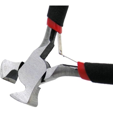 Pince à bec effilé de 10 cm, pince de menuisier, extracteur, coupe fil ...