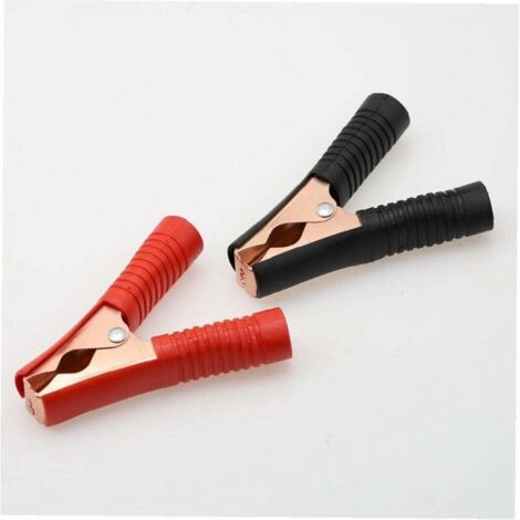 2pcs Electric Crocodile Clips 100A Isolated Current Clips Car Battery ...