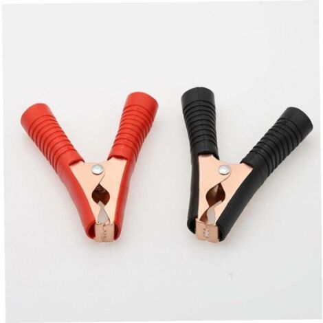 2pcs Electric Crocodile Clips 100A Isolated Current Clips Car Battery ...