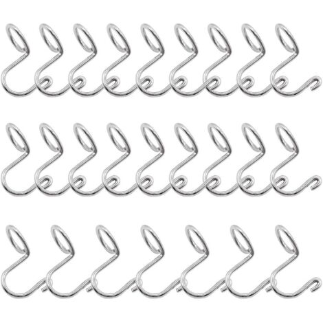 [NIE BENUTZT]Kleiderbügel-Verbindungshaken – 25 platzsparende ...