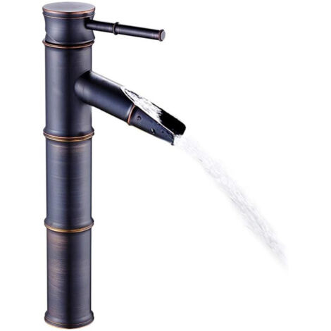 Cascata di design in bambù color bronzo antico - Nuovo rubinetto ...