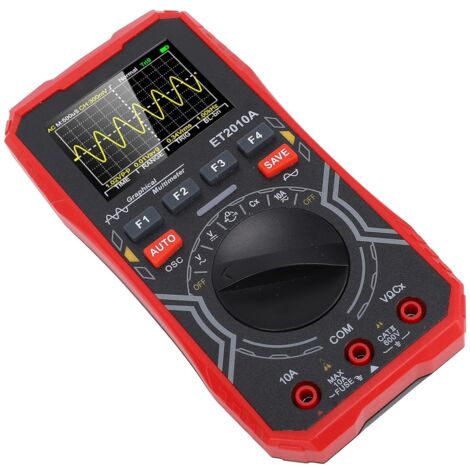 Multimetro oscilloscopio portatile, larghezza di banda 1 MHz 2,5 Msps ...