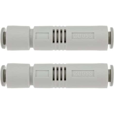 Eyector de vacío neumático ZU05S (2 unidades, puerto de 6 mm, 59 x 13,3 ...